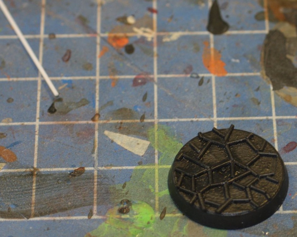 40k Hobby Blog: Tutorial: Easy Press Mold For Basing