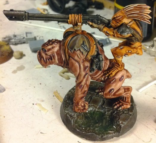 40k Hobby Blog: Kroot Ape Riders & Water Effects