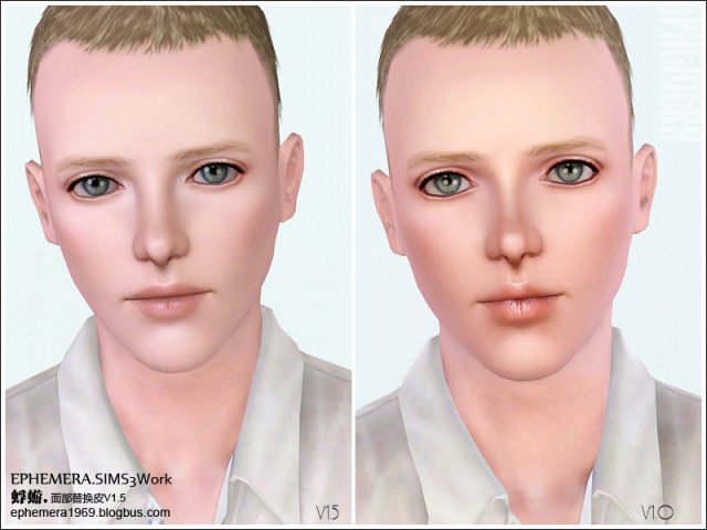 Default Face Skin (M&F) by Ephemera