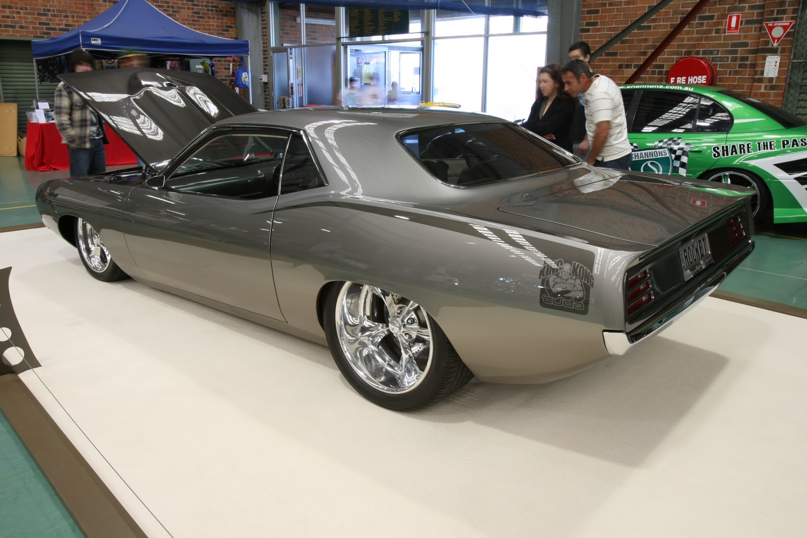 scrap car vehicles: KING KONG CUDA WINS STREET MACHINE OF THE YEAR