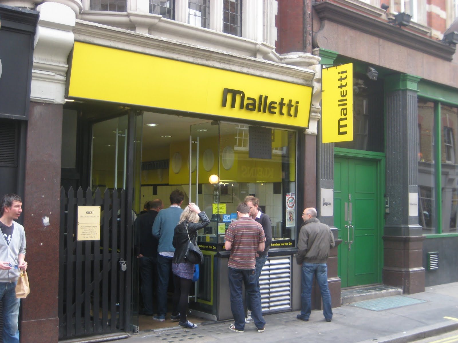 Grabalunch Soho: Malletti