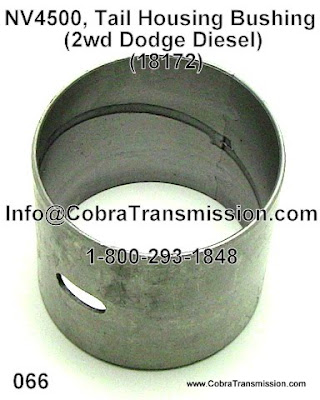 Cobra Transmission Parts 1-800-293-1848: NV4500 Bearings Need Replacing?