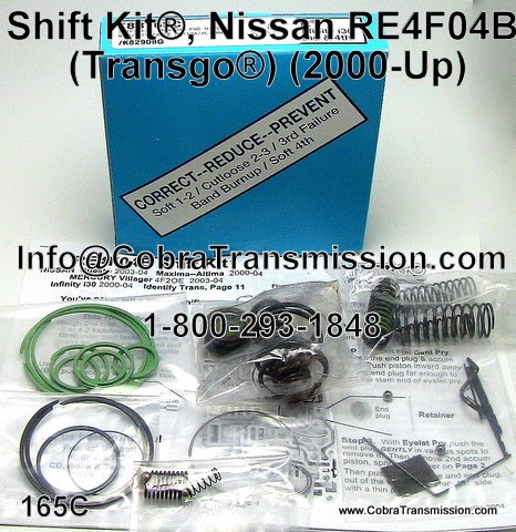 Cobra Transmission Parts 1-800-293-1848: Nissan RE4F04B Automatic ...