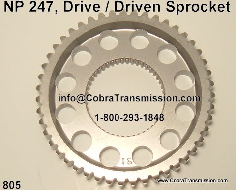 Cobra Transmission Parts 1-800-293-1848: NP-247, NP247 Transfer Case Parts