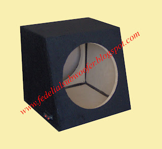 FEDELI AL SUBWOOFER: Subwoofer Box cabinet Doppio 30 PUSH AND PULL