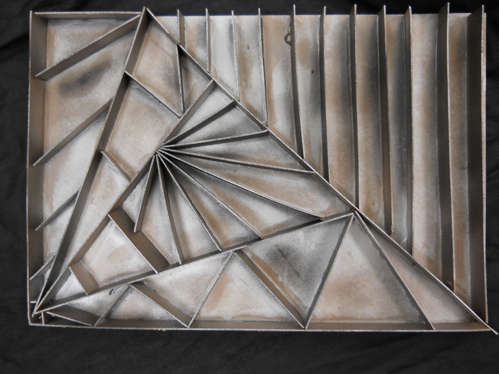 BHS Fine Arts Space: Relief Sculptures