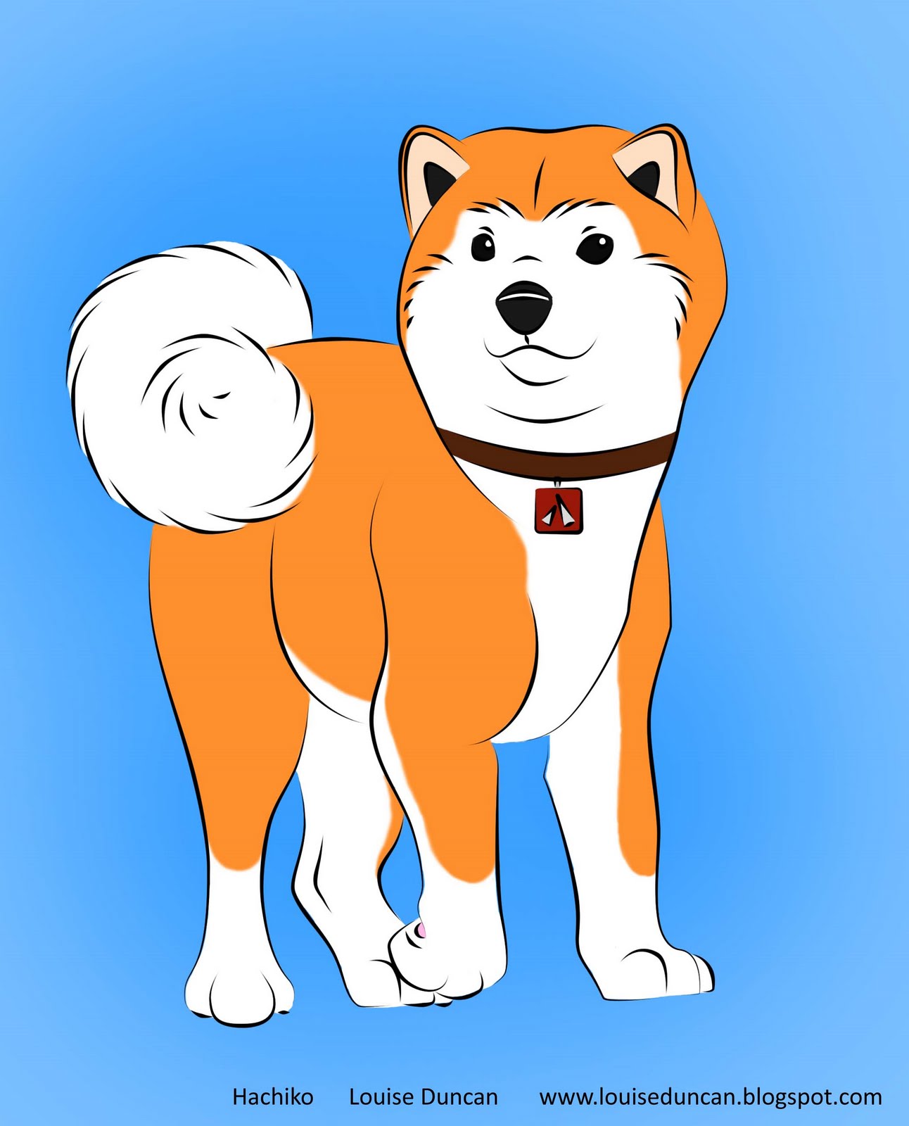 Louise Duncan's 3D Portfolio: Hachiko