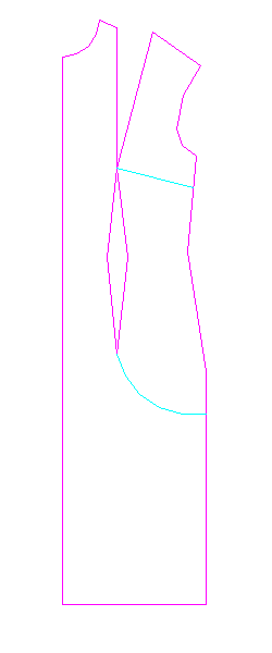 Tipare de croitorie: Tipar rochie cu platca si clini