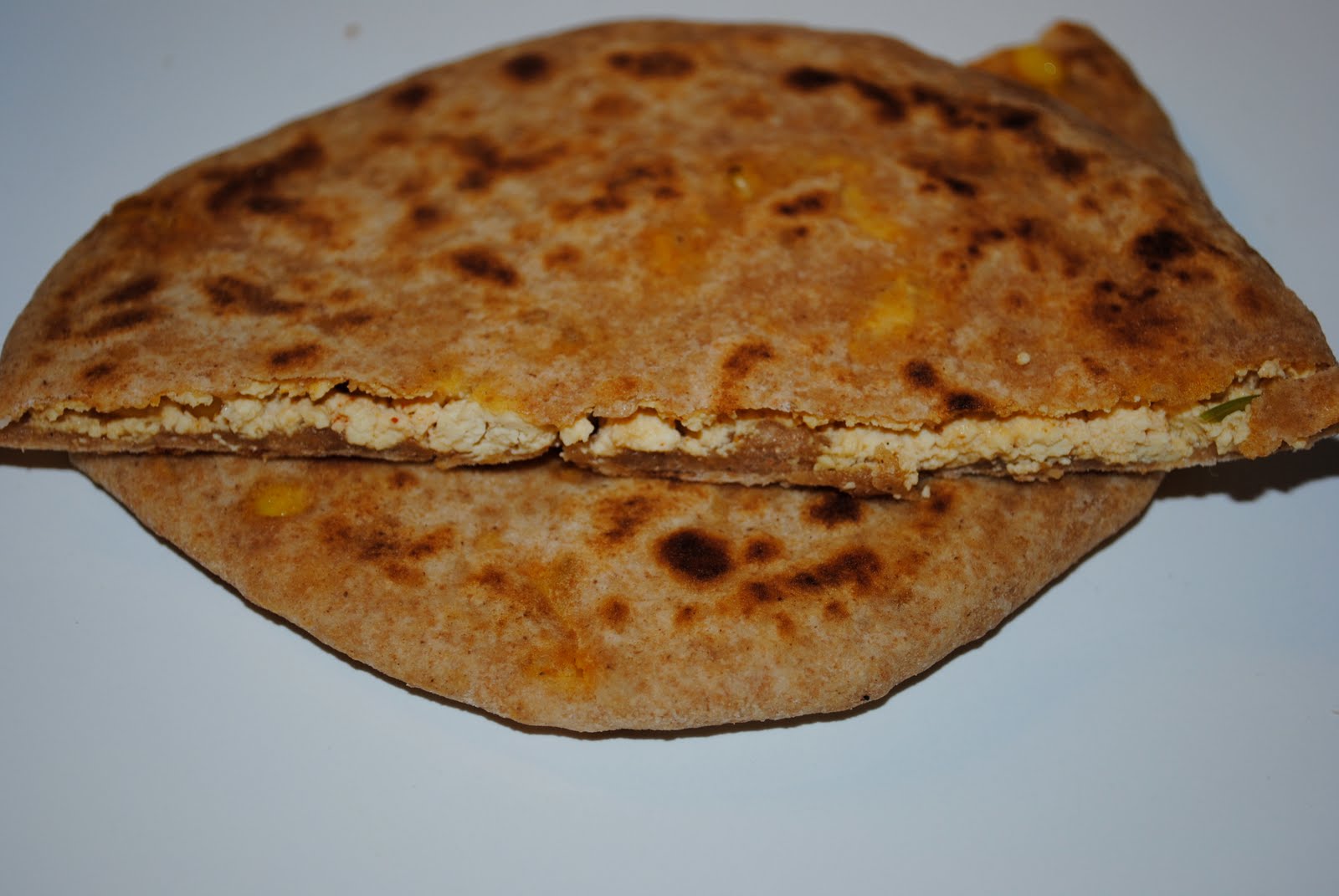 Flavors....Simply Spice it Up!!!: Tofu n corn stuffed roti