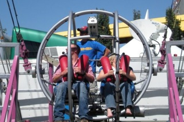 50 Adventures in the Year I Turn 50: Adventure 21 - The SlingShot Ride