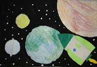 Thomas Elementary Art: 1st Grade Rockets in Space