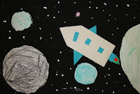 Thomas Elementary Art: 1st Grade Rockets in Space
