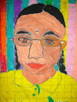 Thomas Elementary Art: 5th Grade Self Portraits