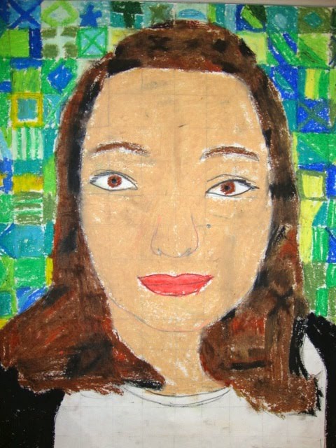 Thomas Elementary Art: 5th Grade Self Portraits