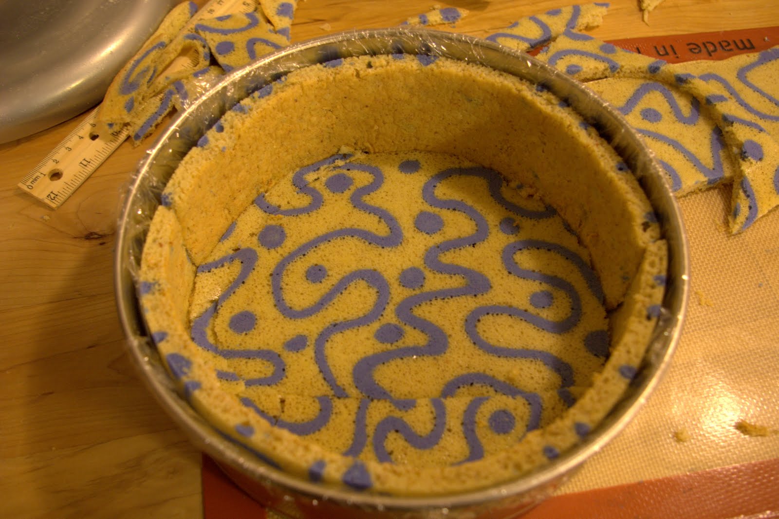 The Bobwhites: January Daring Bakers: Biscuit Joconde Imprime Entremets