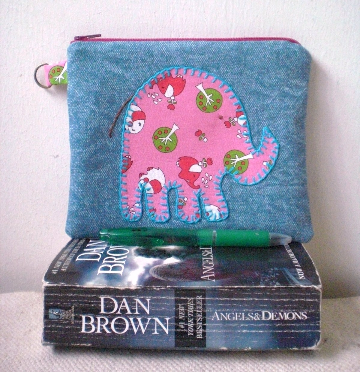 It's Raining Elephant Zippy Pouches | Projects by Jane