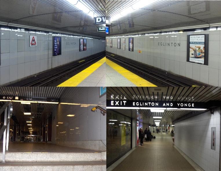 Mishy's Corner of the World: Eglinton Subway Station