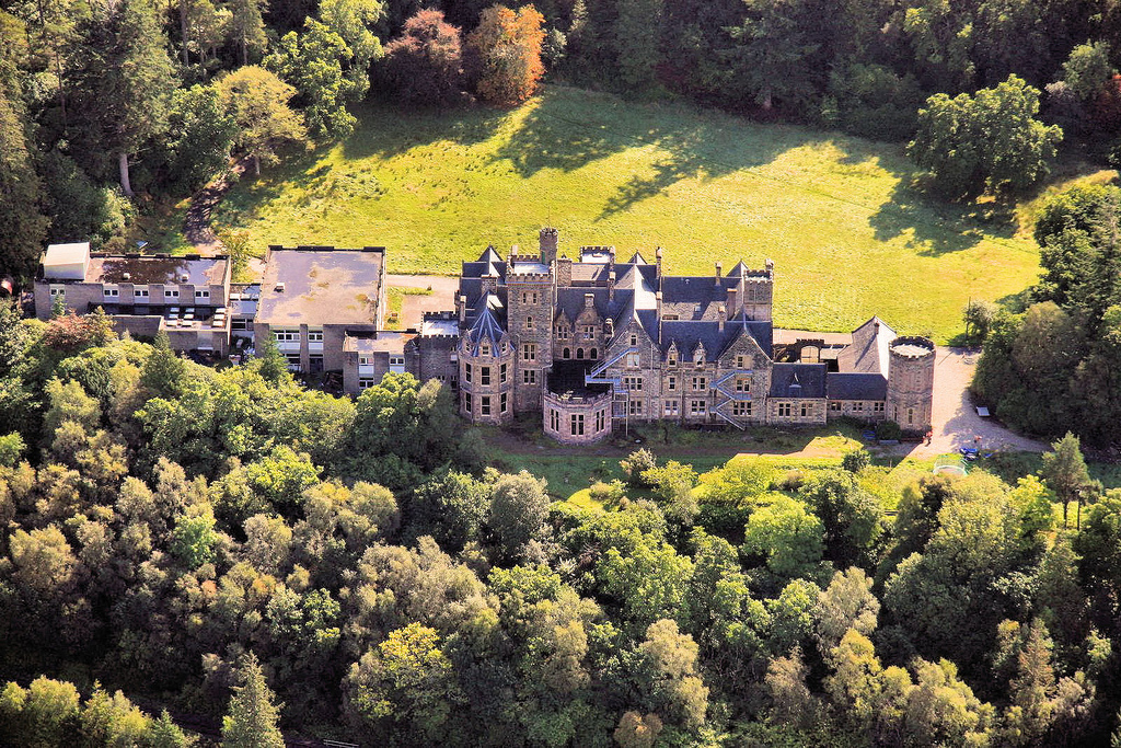 except the Kyles and Western Isles: Duncraig Castle