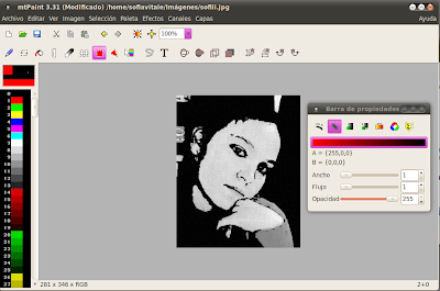 Acerca de Ubuntu: mtPaint: realizá tus dibujos y editá tus fotos
