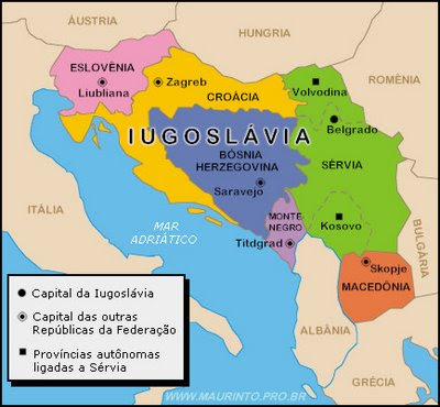 A Fragmentação da Iugoslávia ~ Escola dos Ruralis