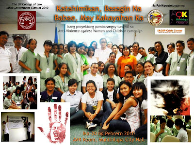 Anti-VAWC Campaign: The Barangay Project