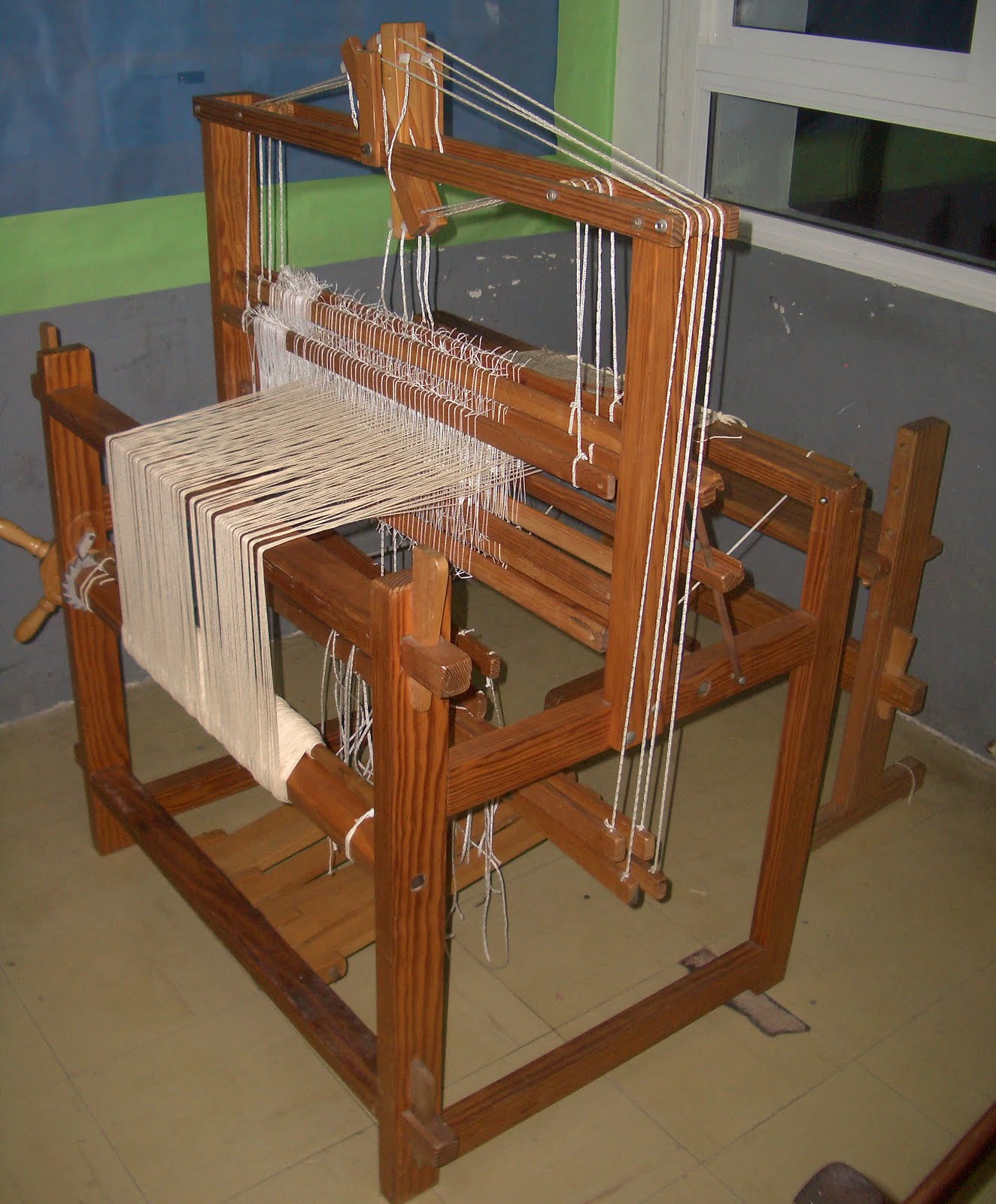 SOFOCOS DE LA RUTINA DIARIA: Telar con ganas.