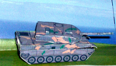 Paper Paper Paper Life: Paper Model Leopard 2 tank