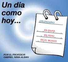 CREACIONES GABRIEL NIMA: UN DÍA COMO HOY: COMPILACIÓN DE HECHOS