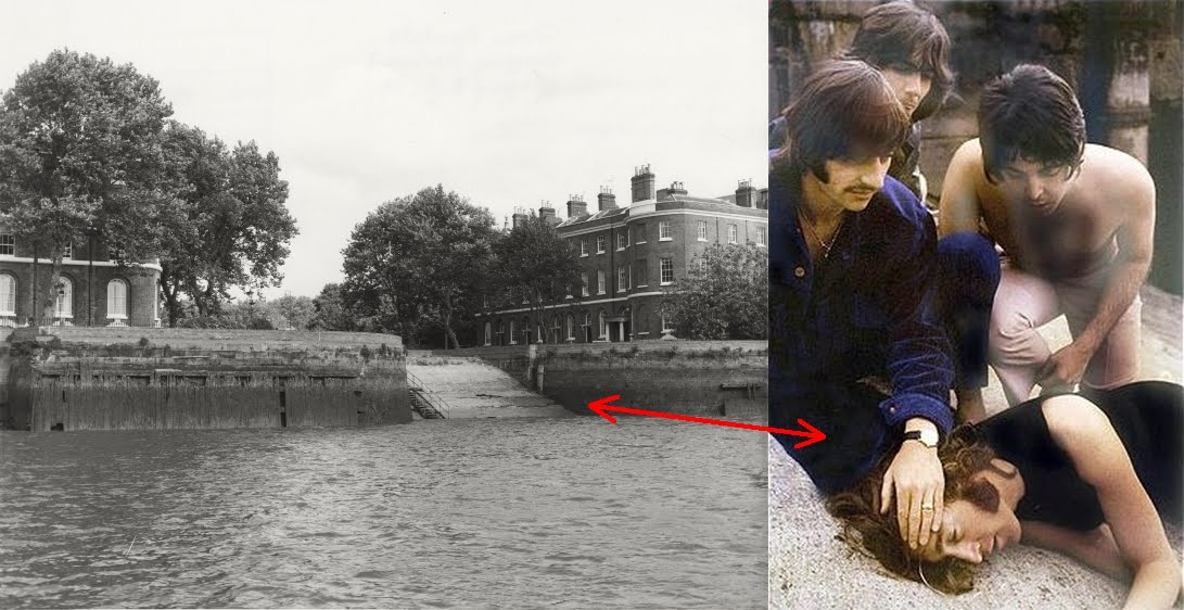 Kenwood: Wapping Pier Head: then & then (& now).