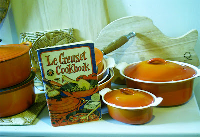 Ash Tree Cottage: LeCruset and Descoware on My Table Top