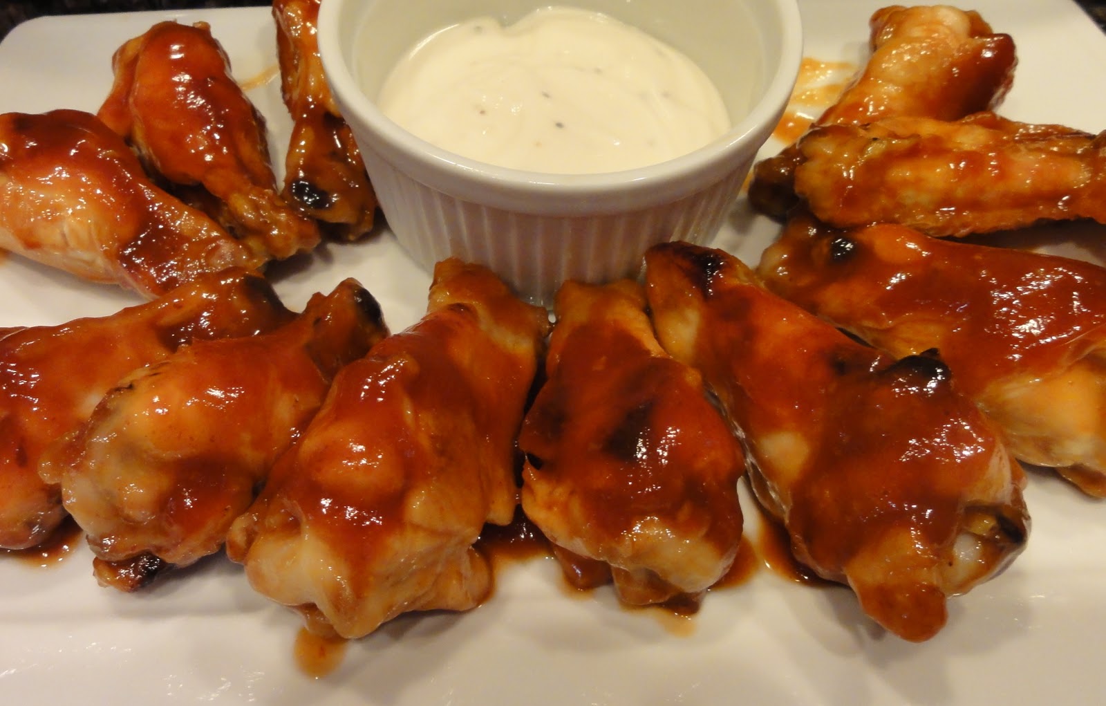 The Spotted Fig: Tangy Chicken Wingettes