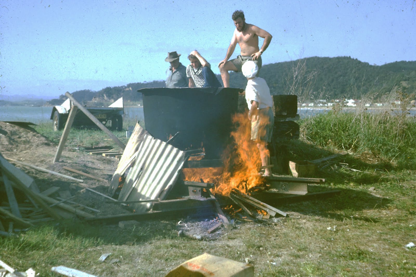 Cruising on "ARITA": KEEL HAULING, THE REAL DEAL