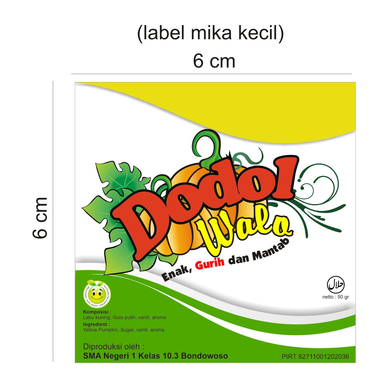 Luph Design: Packaging (Dodol Walo)