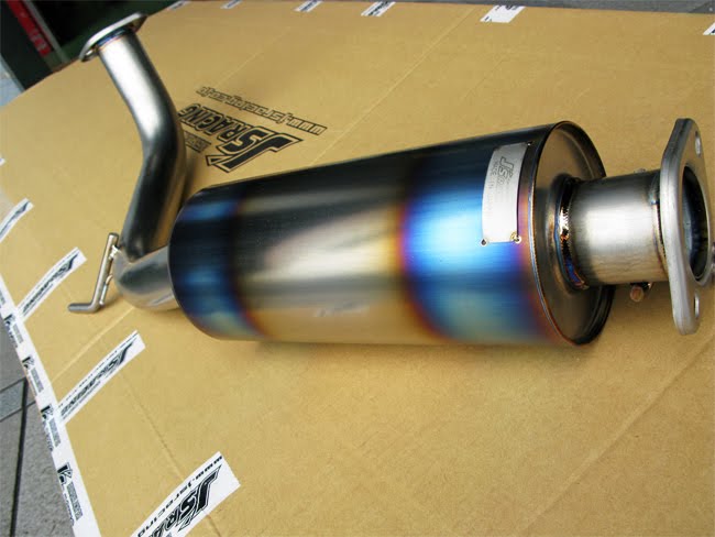 Crystal Auto: J'S RACING TITANIUM EXHAUST SYSTEM for FN2