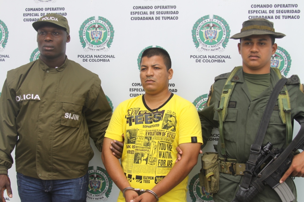 T.V. MAR TUMACO: Policía Nacional capturó en Tumaco a alias “Tocayo ...
