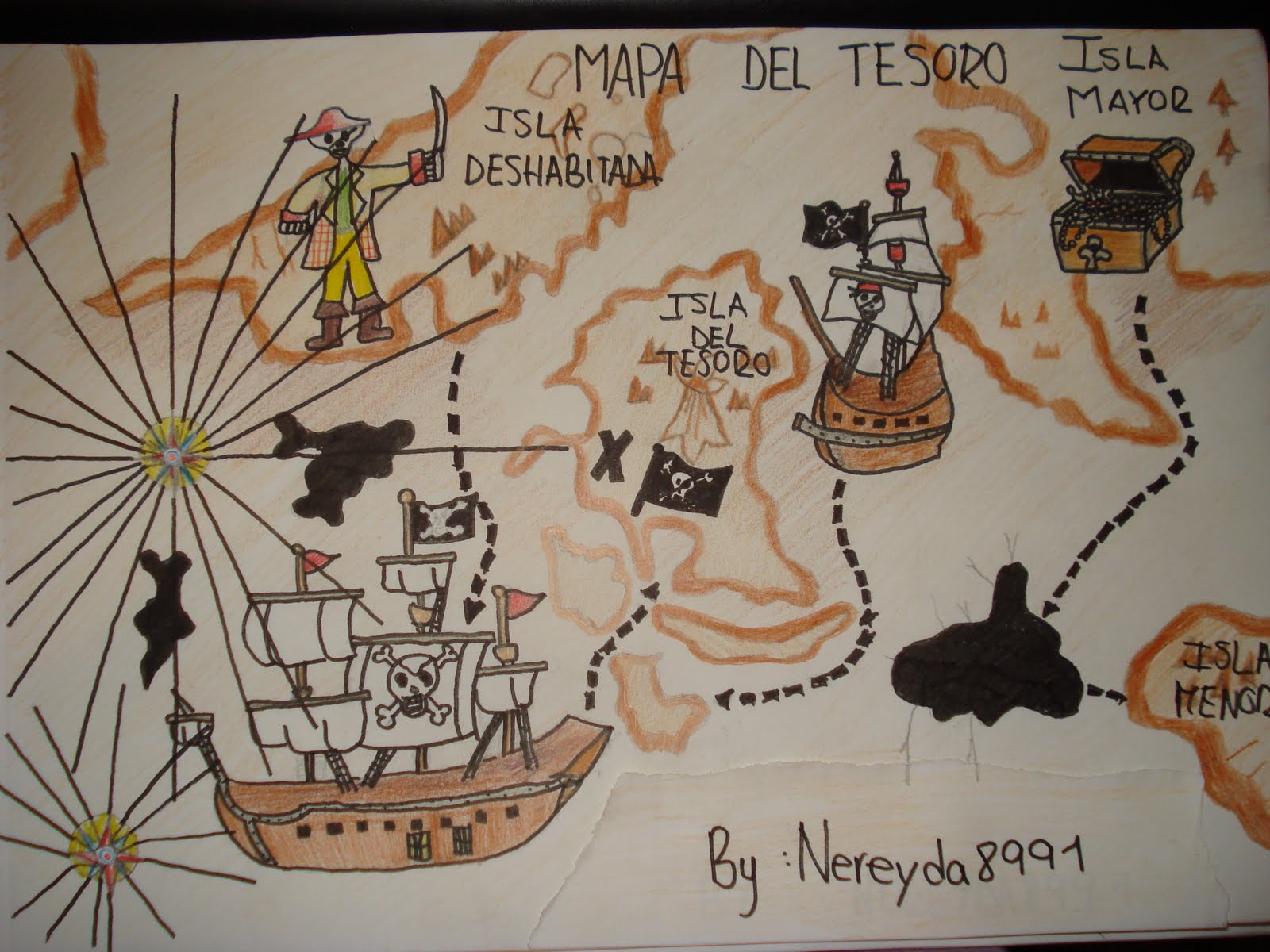 Pantallazos para habbo: 'El mapa del tesoro'