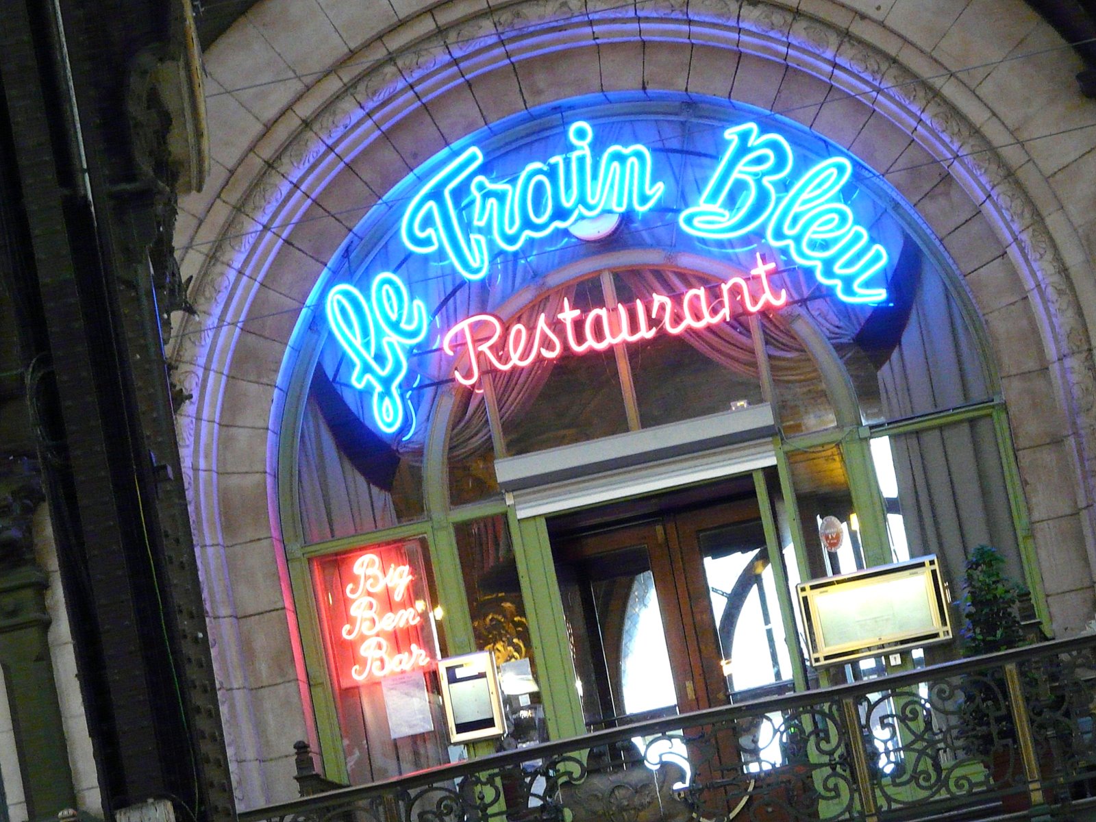 ParisDailyPhoto: Le train bleu restaurant