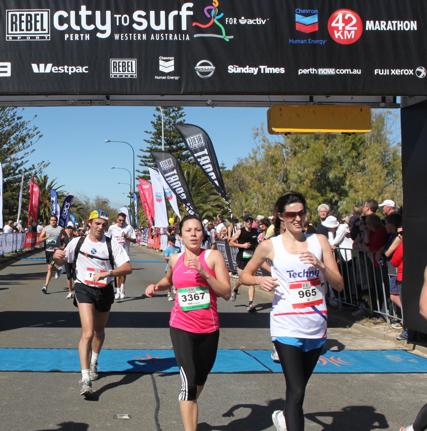 Jonathon's Racing Attacks and Adventure Packs!: City to Surf - Perth 2010