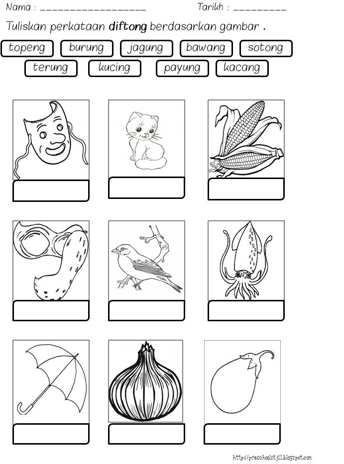 CIKGU EELA (IL) PRESCHOOLERS @ PCE: Lembaran kerja KV-KV::KV-KVK::KVK ...