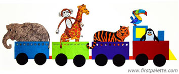 CIKGU EELA (IL) PRESCHOOLERS @ PCE: Animals Train:: CRAFT