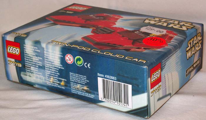 LoTek Bricks: 7119 Twin-Pod Cloud Car