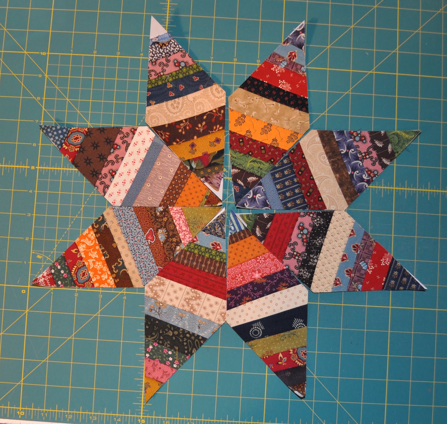 Quilters Ridge: String Pieced Star Tutorial