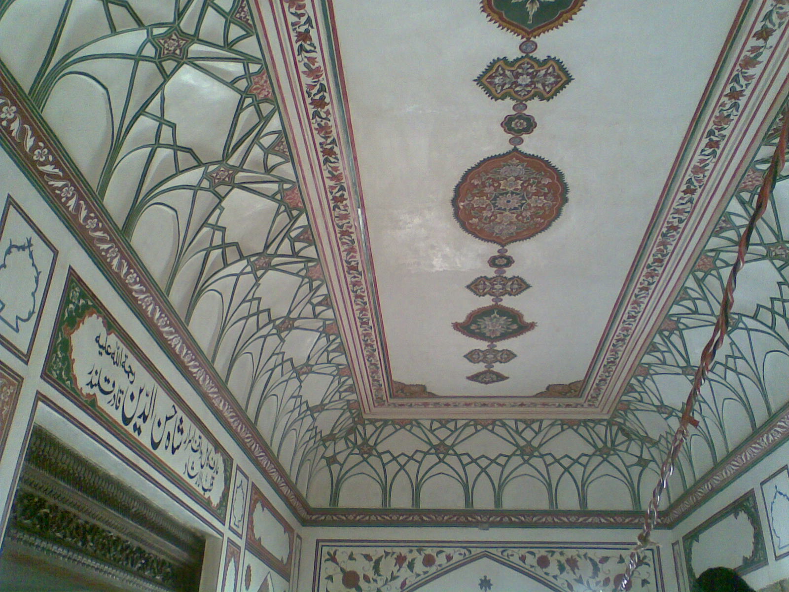 Kamil Khan Mumtaz Architects: Recently finished Frescos at Baba Hassan ...