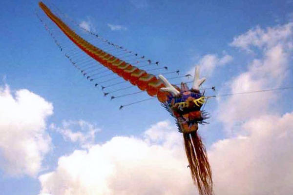 Kites: The Chinese Dragon Kite - Best Known Of The Centipede Kites
