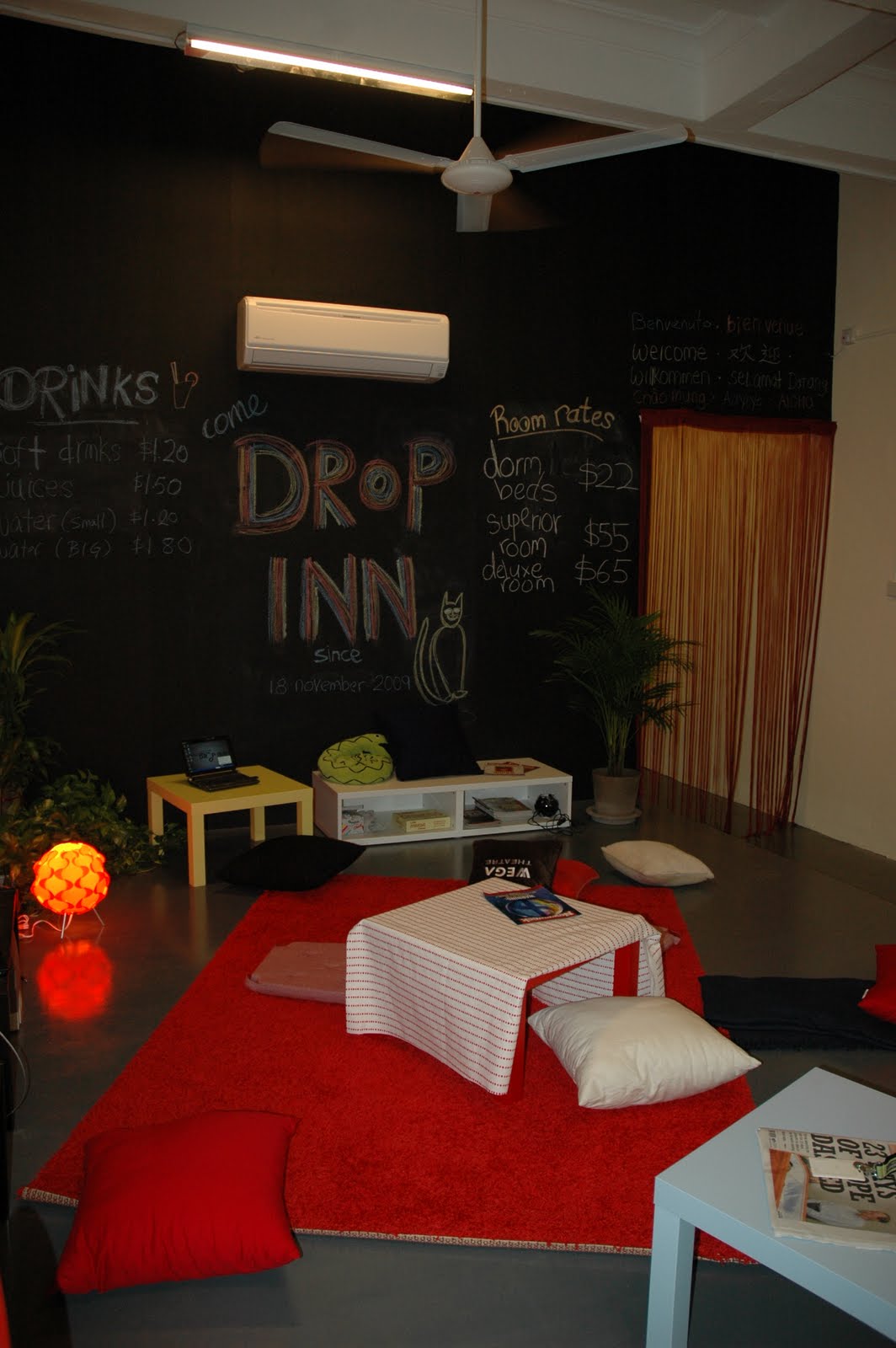 DROP INN: Hostel is up!
