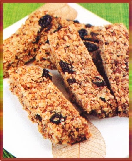 Barritas de avena con chocolate y fruta | Cocina