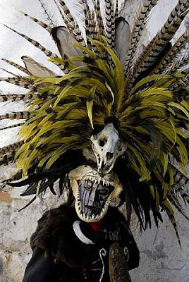 ceremony celebrating the birth of Cuauhtemoc, the last Aztec emperor ...