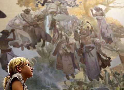 the "Slav Epic" series.mythology of the Czech and the Slavic people, by ...
