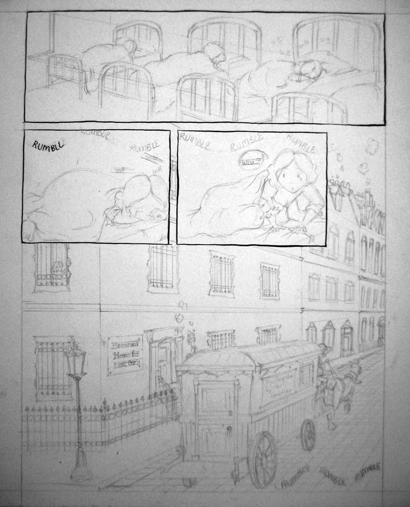 Hogwash & Nonsense: Comics and Graphic Novels: Process Work