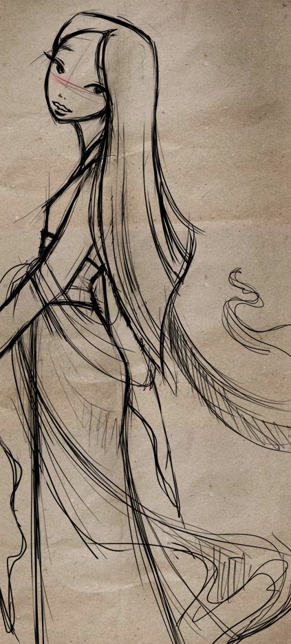 JC Design: mulan sketch
